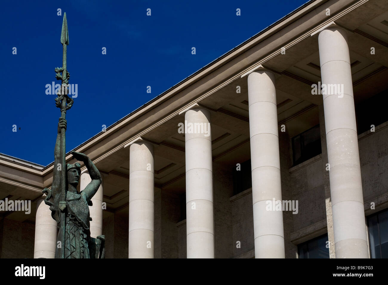 France, Paris, Palais de Tokyo (1937 International Exhibition), wing of ...