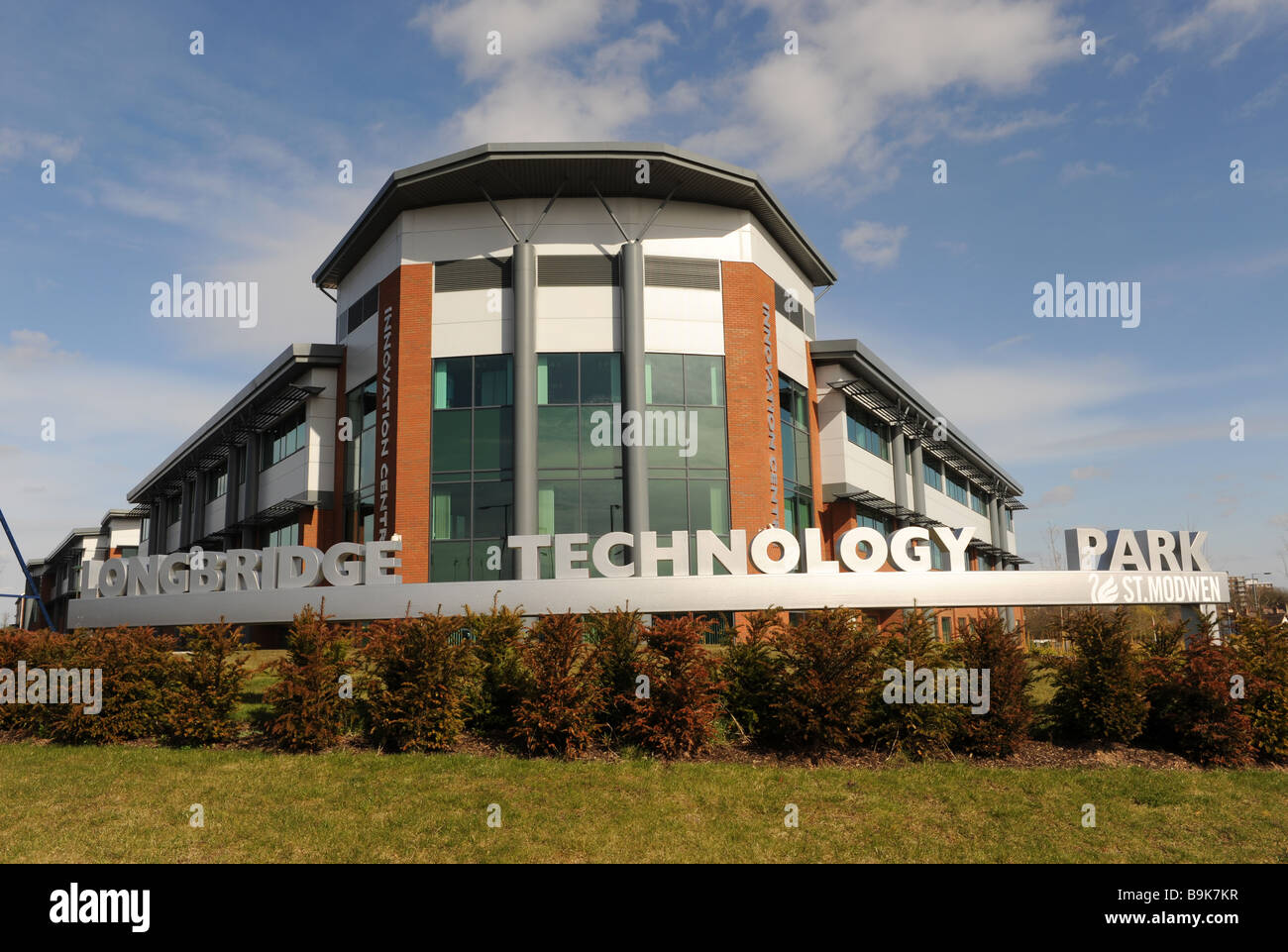 Longbridge Technology Park on the site of the old Longbridge car works ...