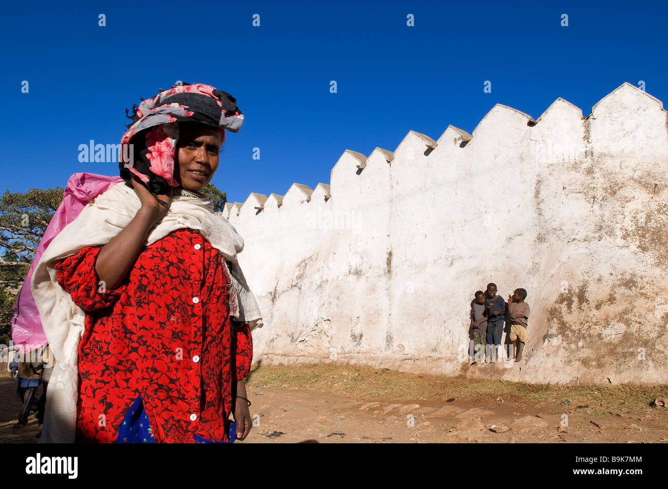 Ethiopia, Harar, town classified as World Heritage by UNESCO, the walls ...