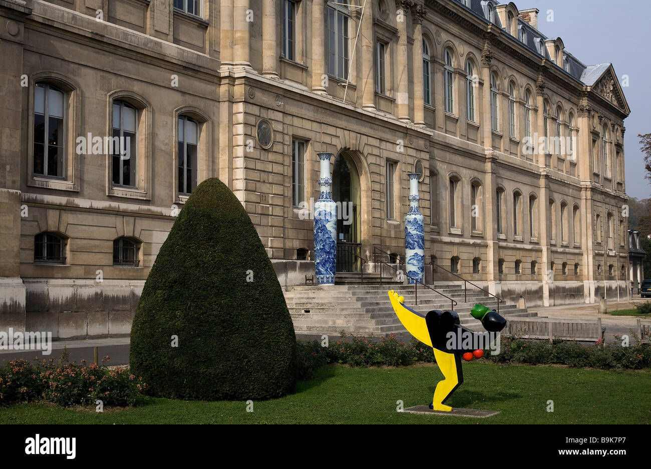 France, Hauts de Seine, Sevres, National Museum of Ceramics, entrance ...