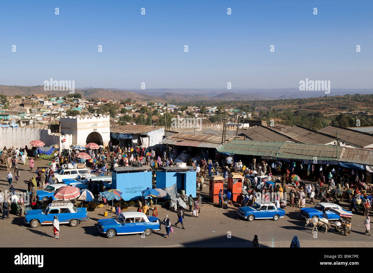 Ethiopia, Harar, town classified as World Heritage by UNESCO, the Shoa ...