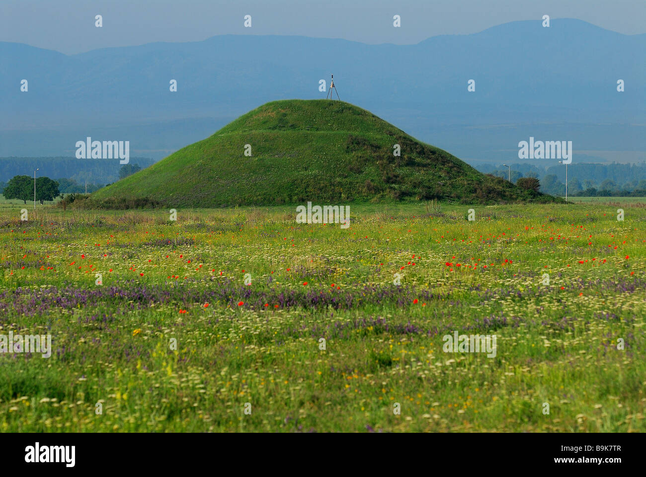 Bulgaria, Roses Valley, Kazanlak, Thrace tomb under tumulus classified ...