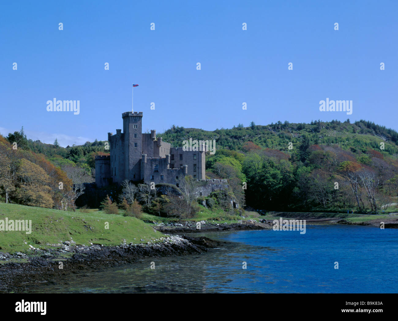 Dunvegan Castle, Isle of Skye, Inner Hebrides, Highland Region ...