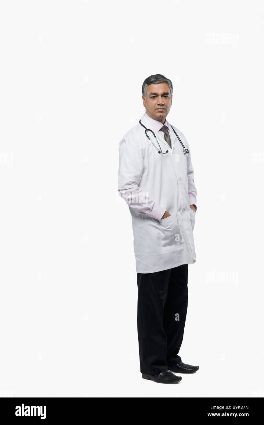 Man 50 With Doctor Cut Out Stock Images & Pictures - Alamy