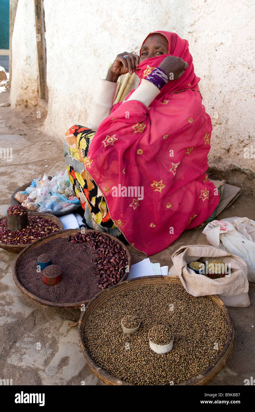 Ethiopia, Harar, town classified as World Heritage by UNESCO, the old ...
