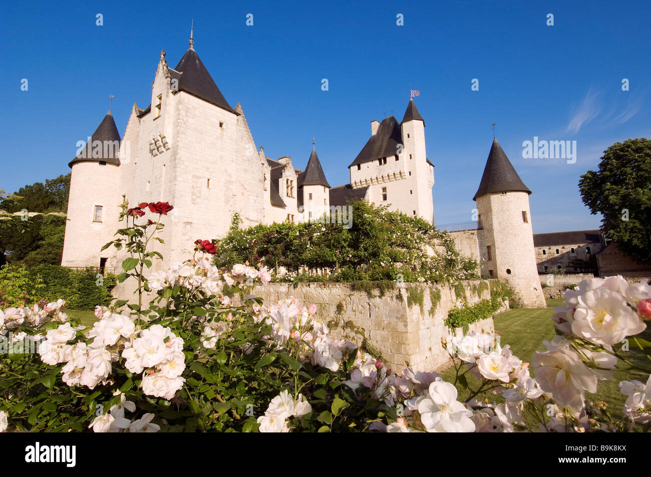 France, Indre et Loire, Lemere, Chateau du Rivau Stock Photo - Alamy