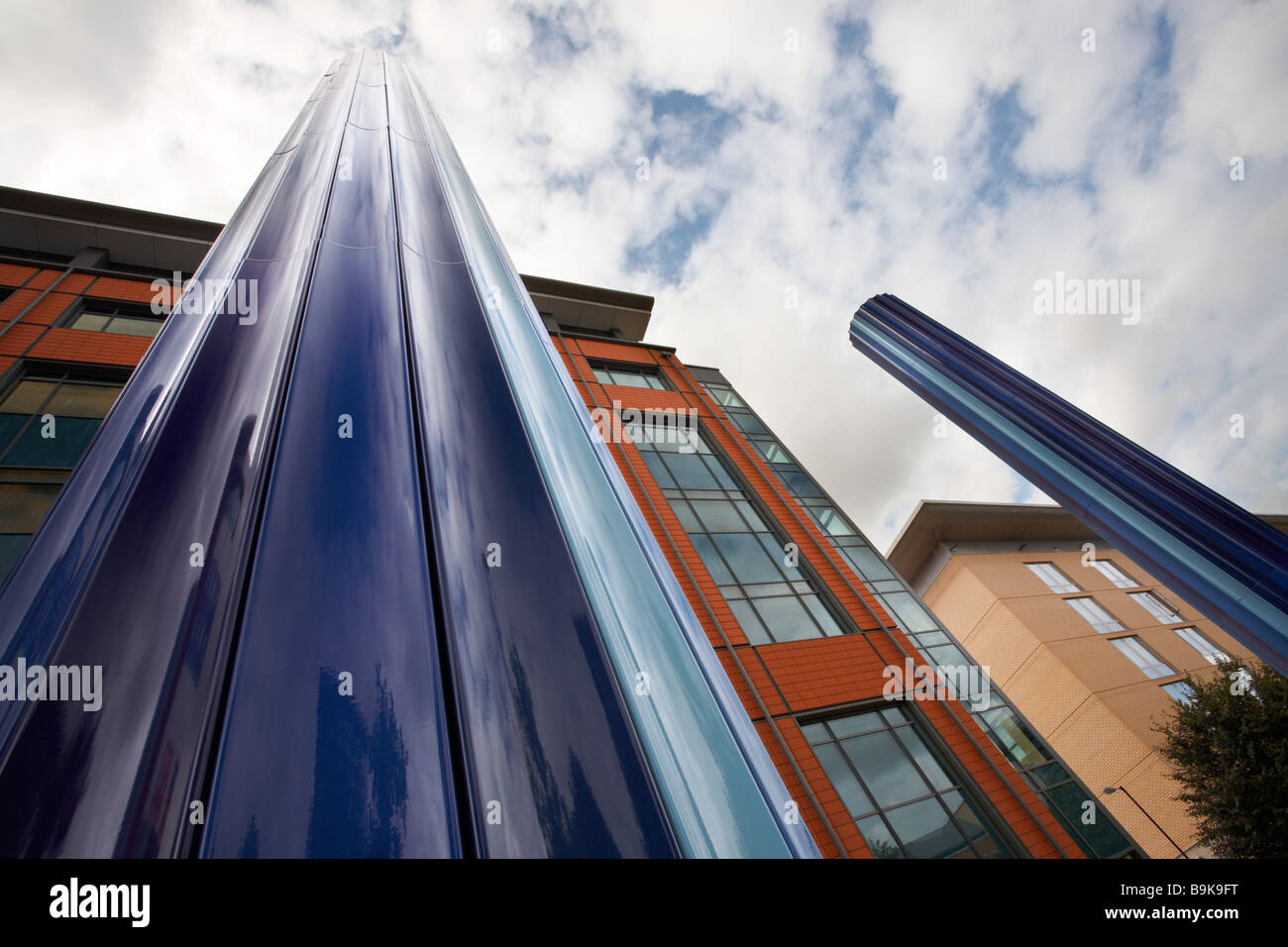 Abstract modern building in Bristol City, England, UK Stock Photo - Alamy