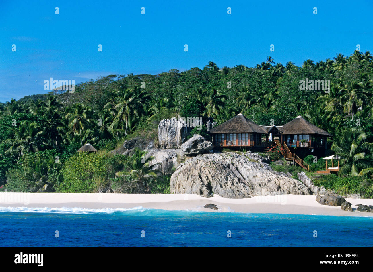 Seychelles, Fregate Island, Fregate Island Private, resort Stock Photo ...