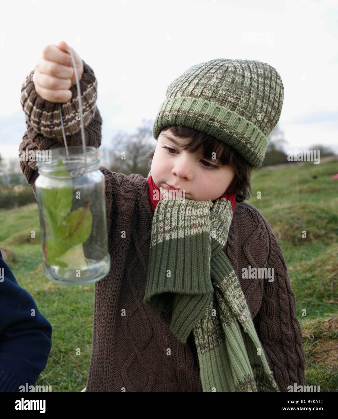 Children insects jar hi-res stock photography and images - Alamy