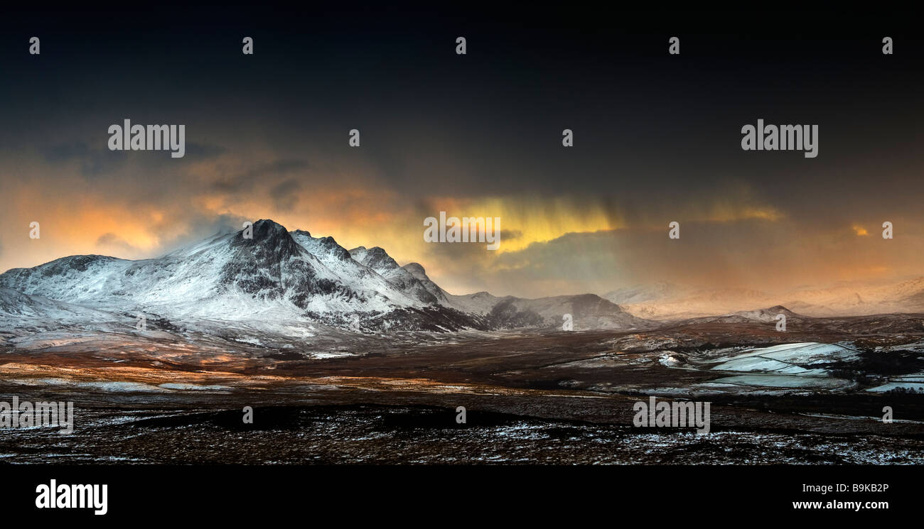 Ben Loyal - Queen of Scottish Mountains Stock Photo - Alamy