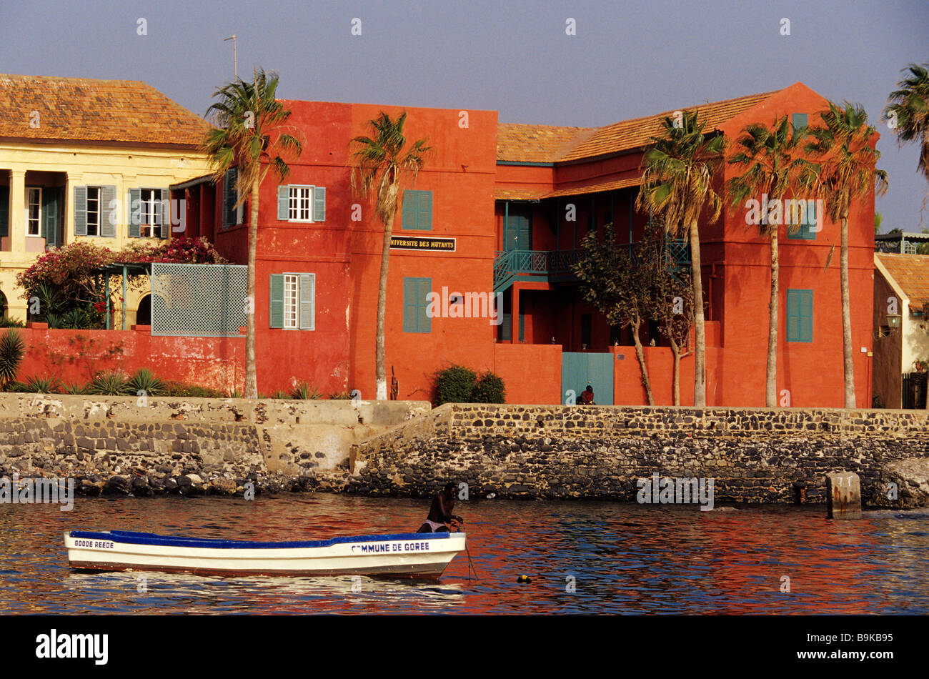 Senegal, Ile de Goree classified as World Heritage by UNESCO Stock ...
