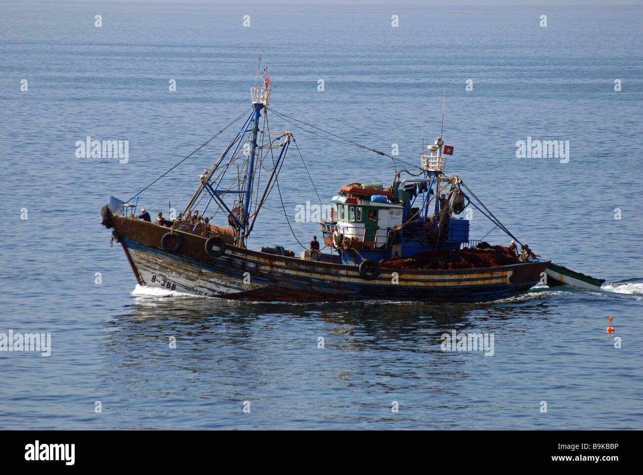 Stern Of Atlantic Trawler High Resolution Stock Photography and Images ...