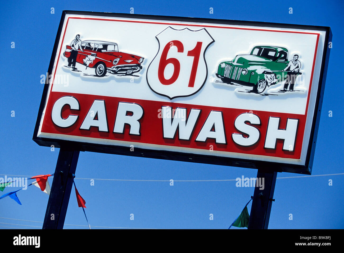 Highway 61 sign hi-res stock photography and images - Alamy