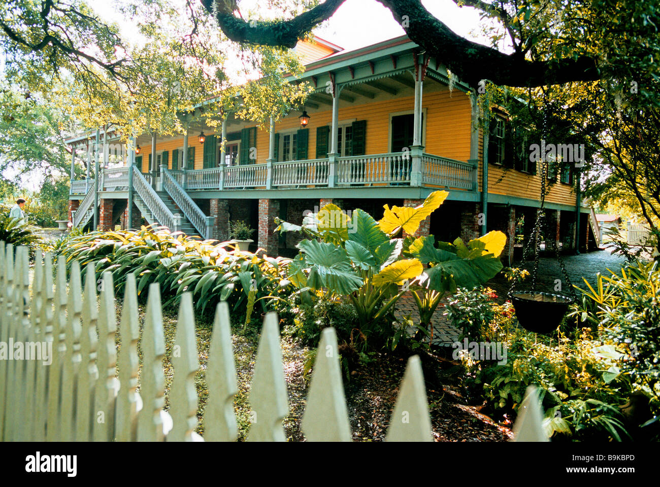 United States, Louisiana, Vacherie, Laura Plantation, Creole sugar cane ...
