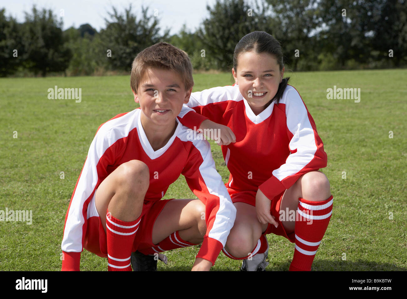 Footballers happy hi-res stock photography and images - Alamy