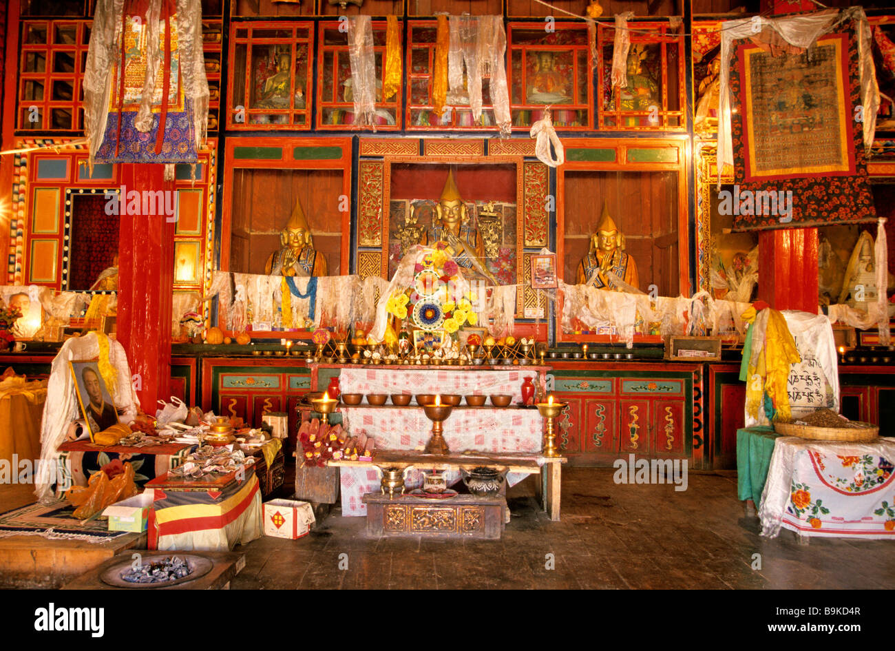 Dabao monastery hi-res stock photography and images - Alamy