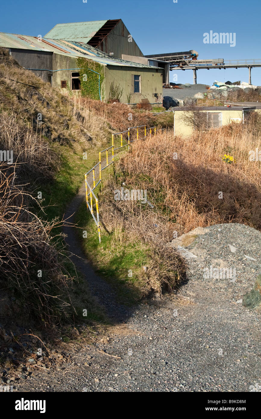 A disused quarry Stock Photo - Alamy