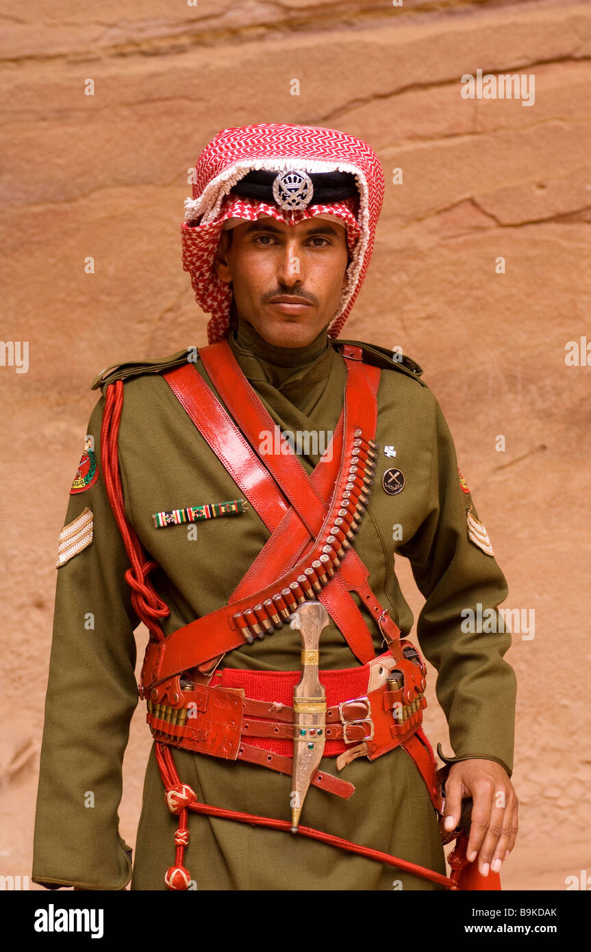 Desert police petra jordan hi-res stock photography and images - Alamy