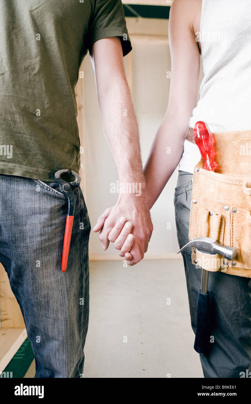 Hands With Tools High Resolution Stock Photography and Images - Alamy