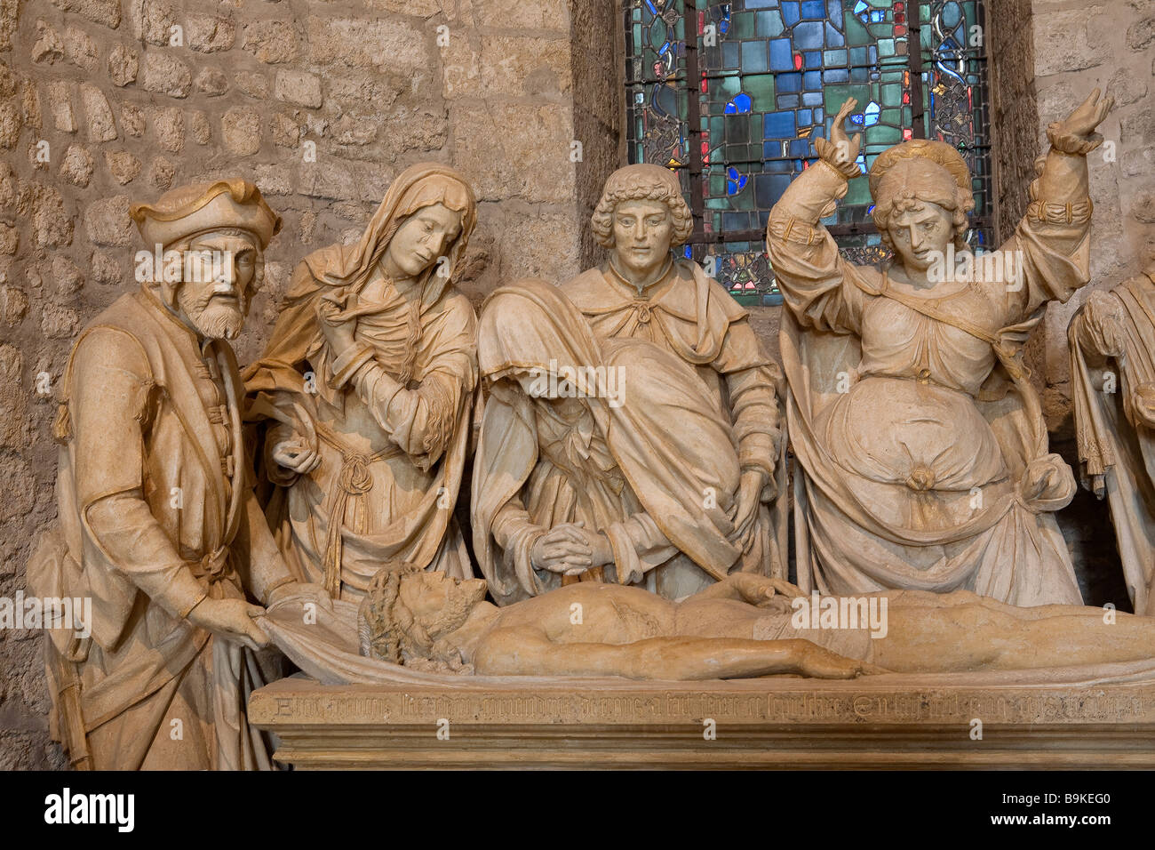 France, Marne, Reims, Saint Remy Basilica, entombment Stock Photo - Alamy