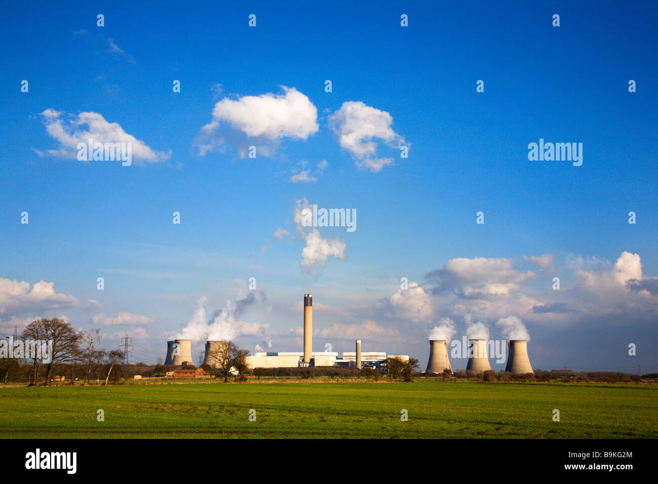 Drax Power Station Drax North Yorkshire England Stock Photo - Alamy