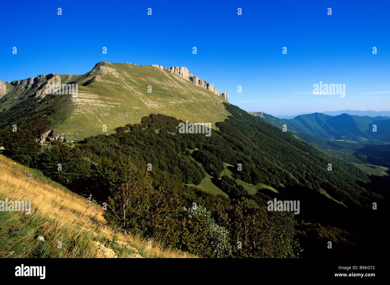France, Drome, Vercors, Col de Bataille, Roc de Toulau Stock Photo - Alamy