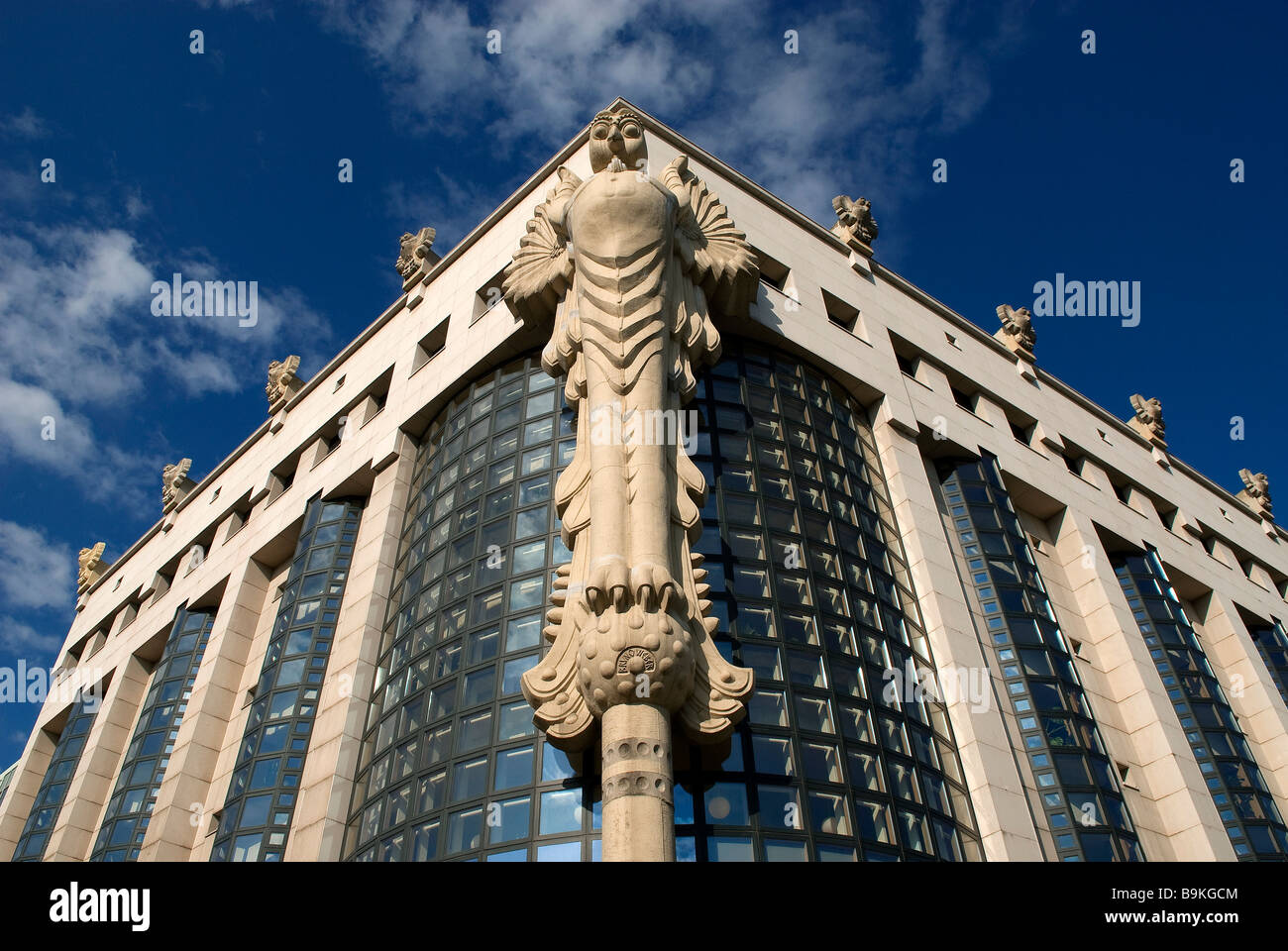 Austria, Vienna, university library Stock Photo - Alamy