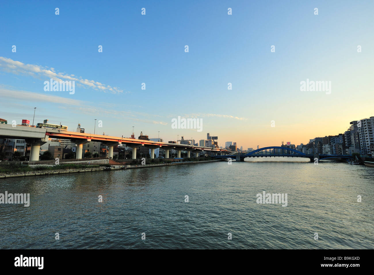 Sumida River, Tokyo, Japan Stock Photo - Alamy