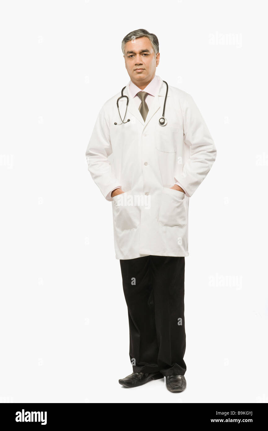 Vertical portrait adult medical worker Cut Out Stock Images & Pictures ...