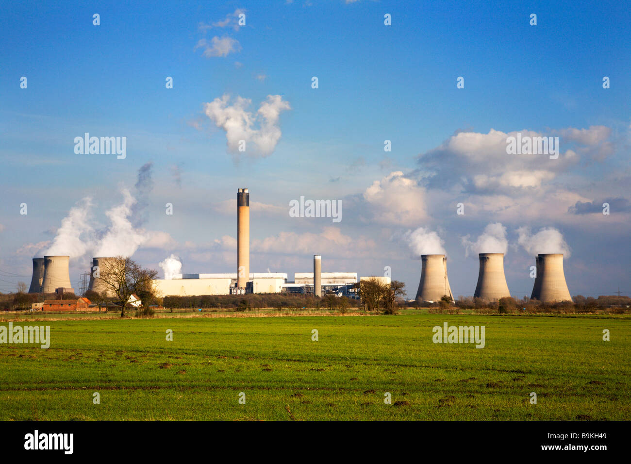 Drax Power Station Drax North Yorkshire England Stock Photo - Alamy