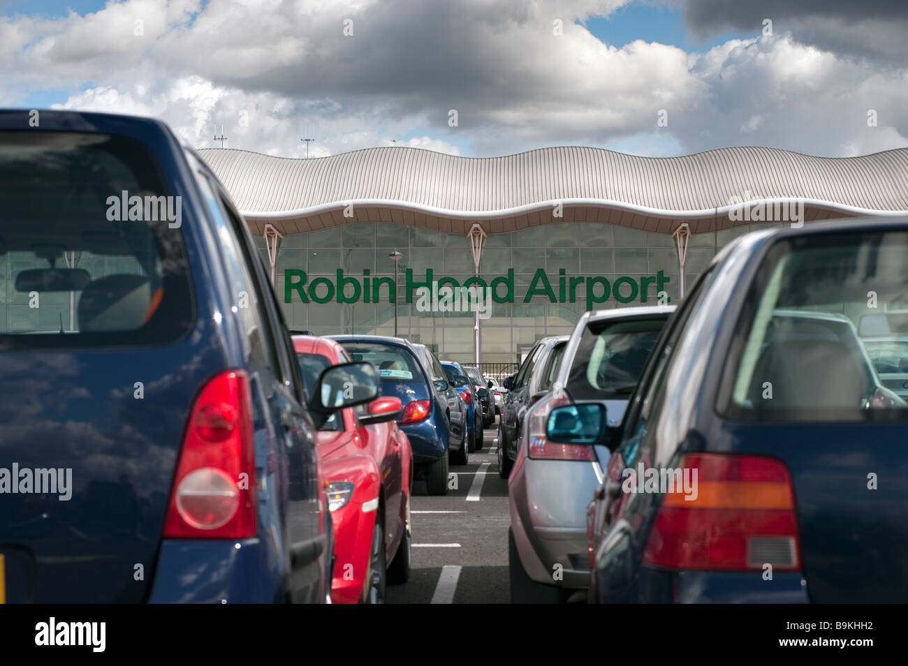 Carpark at "Robin Hood" Airport,Doncaster,"South Yorkshire", England ...