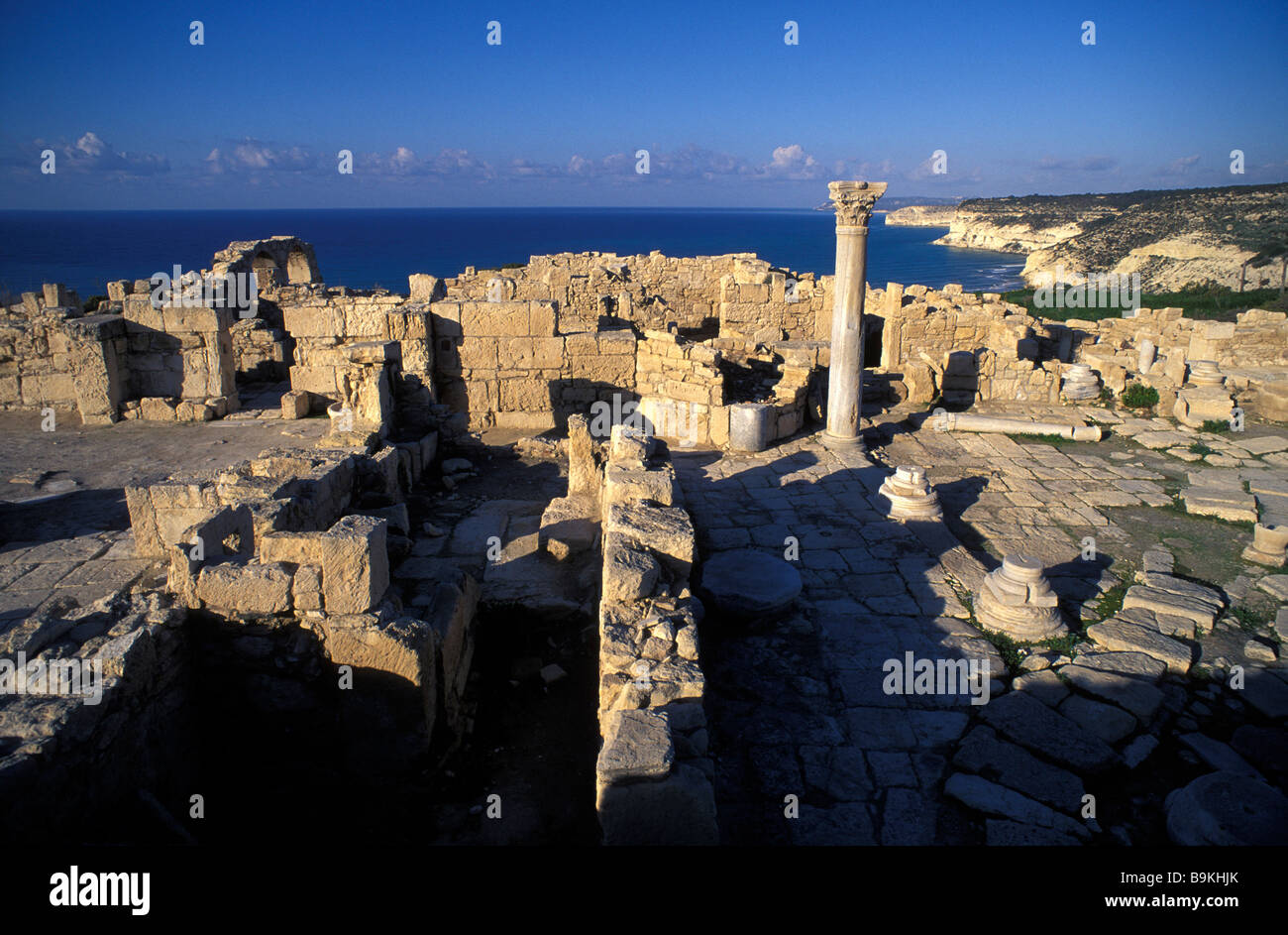 Cyprus, Limassol District, Kourion archaeological site, former Greco ...
