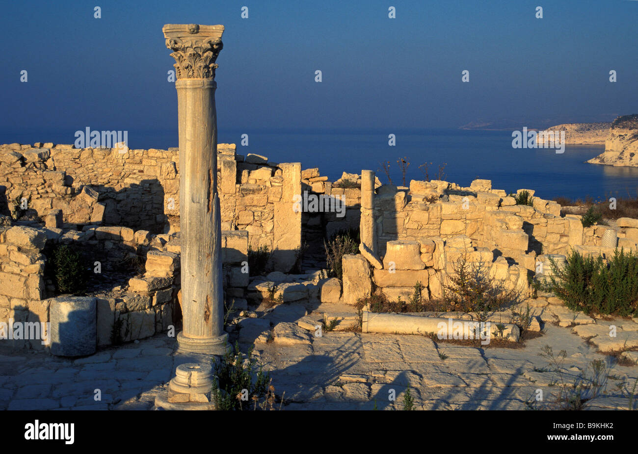 Cyprus, Limassol District, Kourion archaeological site, former Greco ...