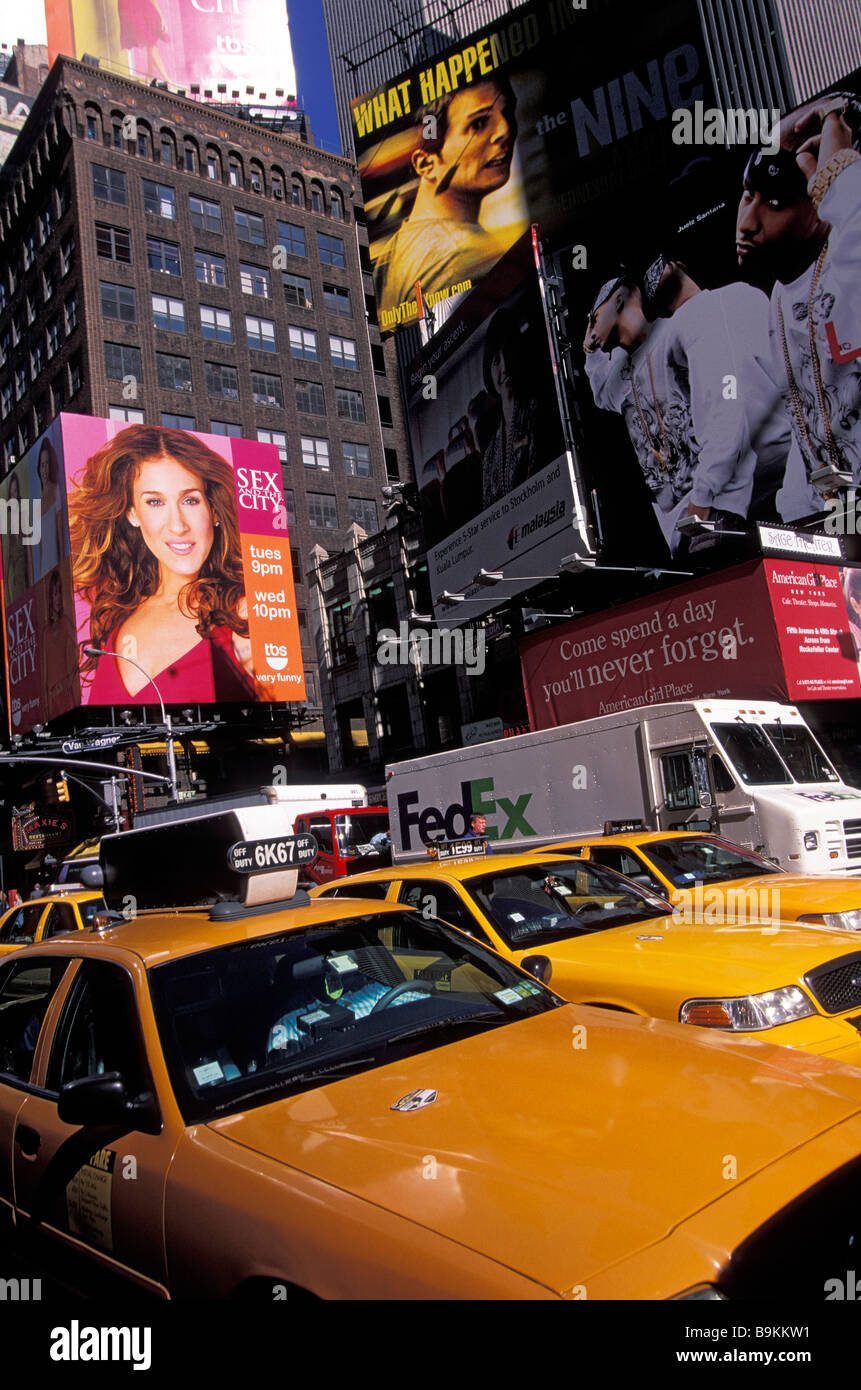 Times square poster hi-res stock photography and images - Alamy