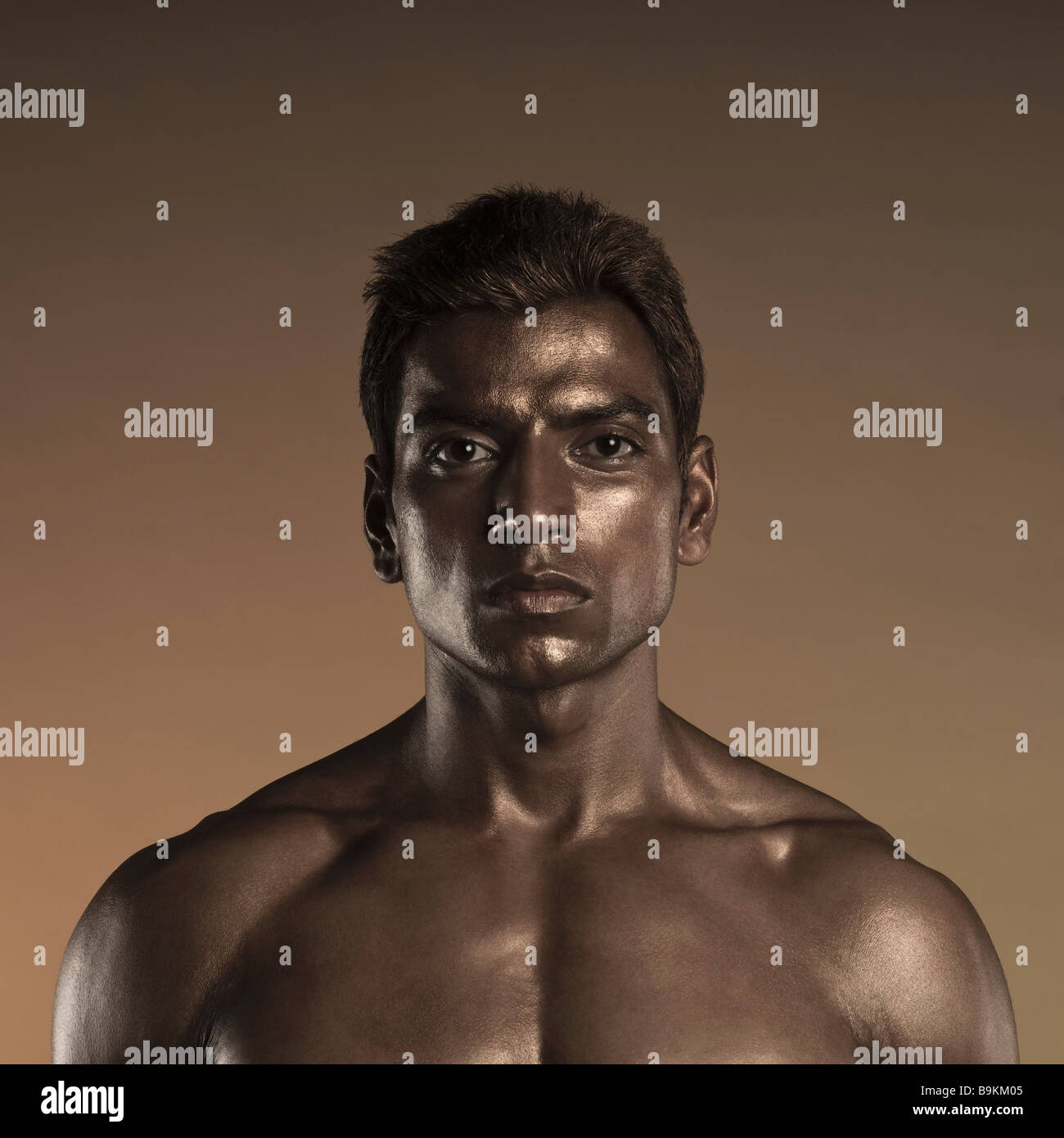 Portrait of a body builder Stock Photo - Alamy