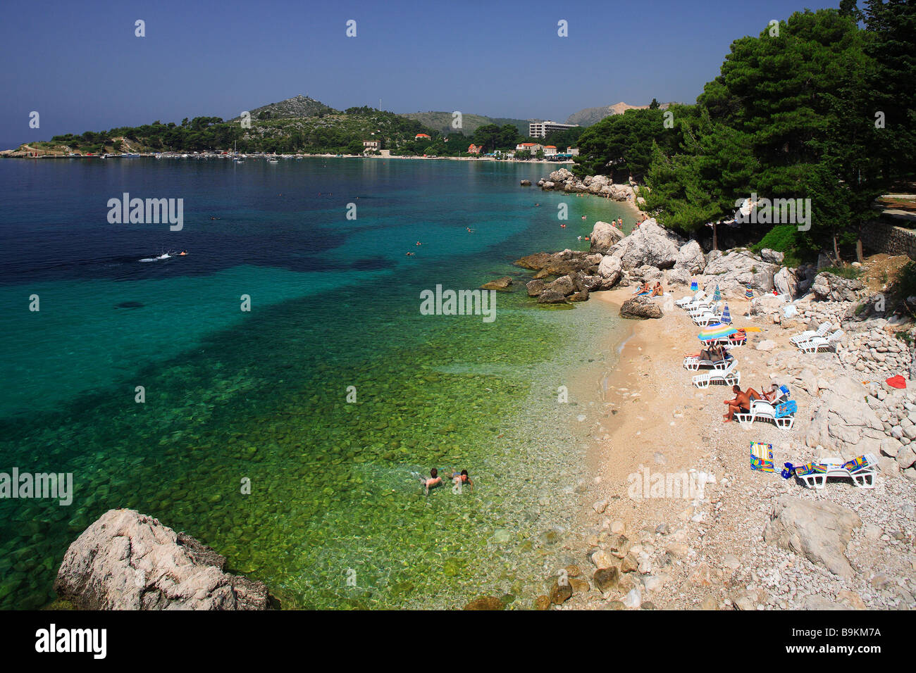 Mlini beach hi-res stock photography and images - Alamy