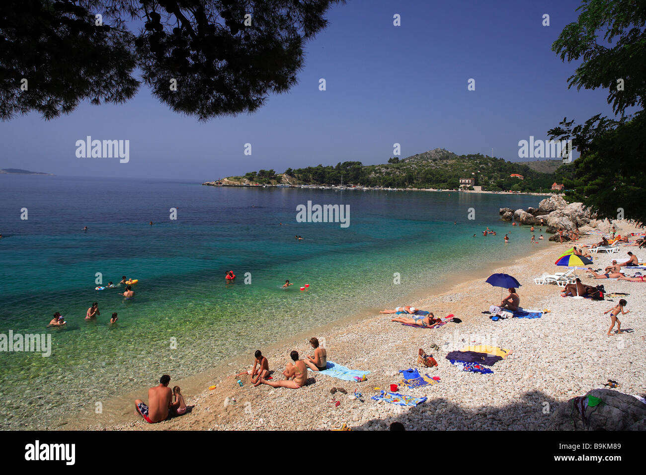 Mlini beach hi-res stock photography and images - Alamy
