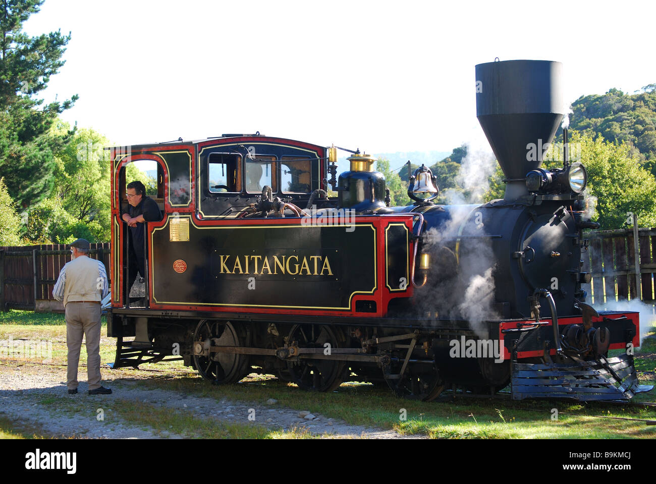 Steam train new zealand hi-res stock photography and images - Alamy