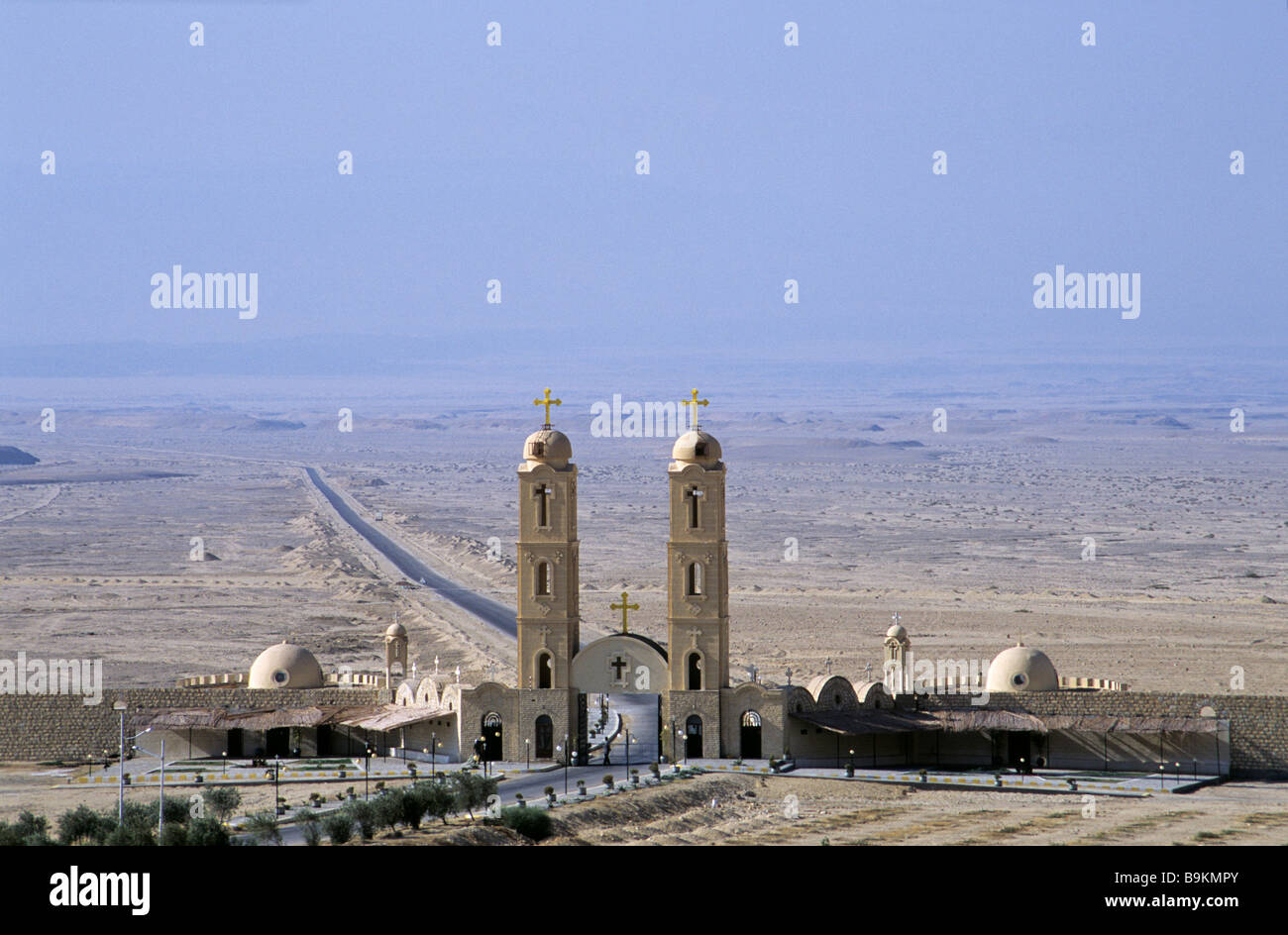 Egypt, Eastern Desert, monastery of Saint Anthony Stock Photo - Alamy