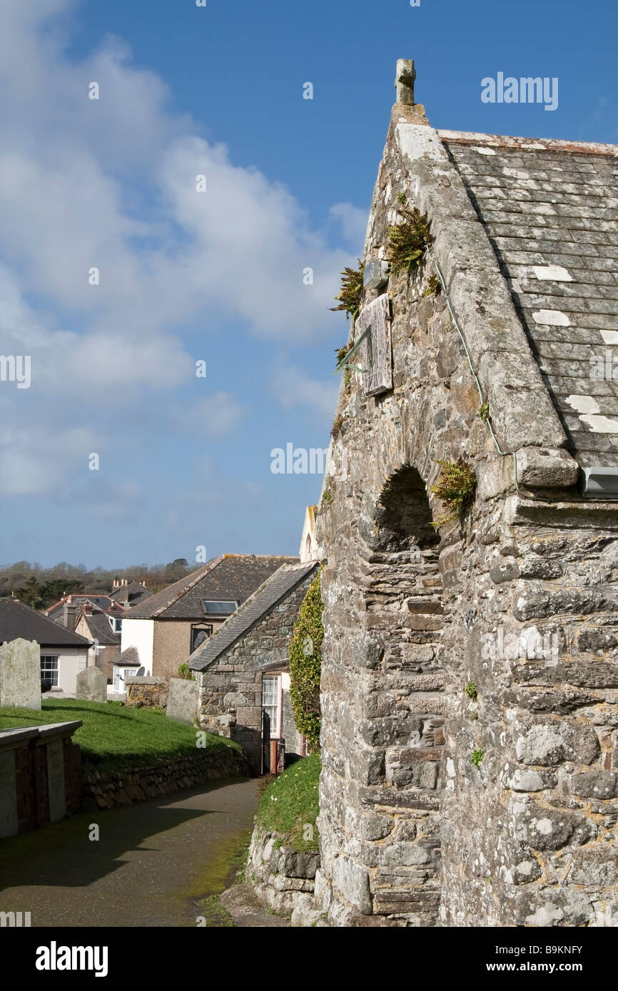 An old stone church porch Stock Photo - Alamy