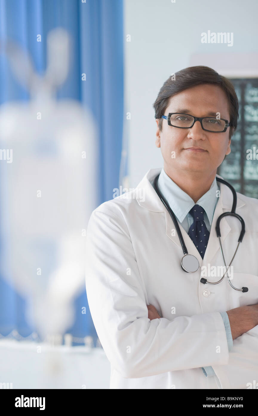 Doctor in a hospital Stock Photo - Alamy