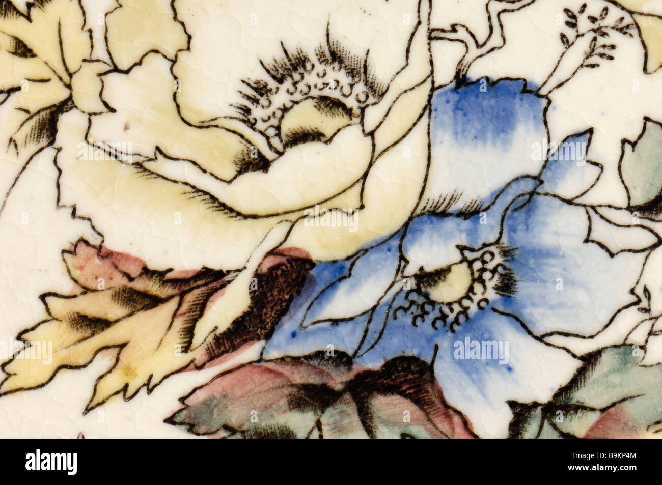 English ceramic ceramics tile 19th century hi-res stock photography and ...