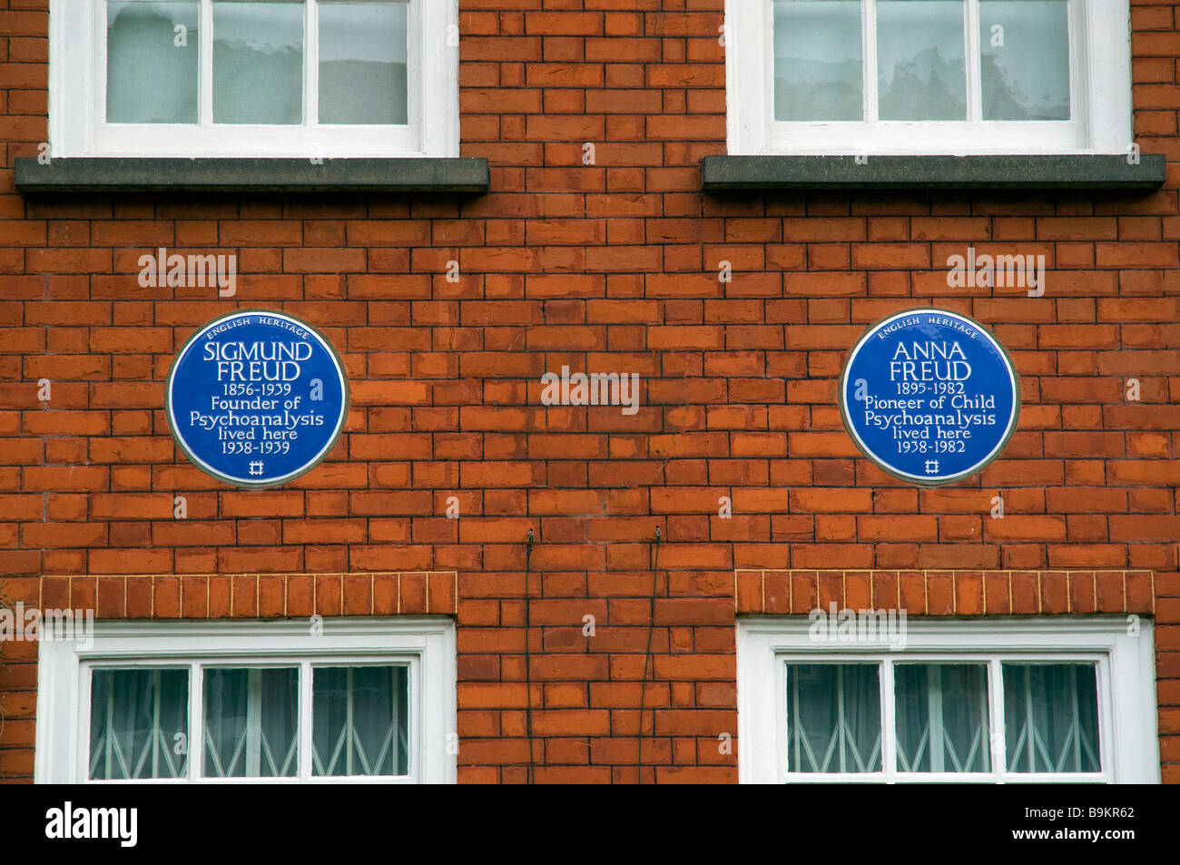 Freud Museum, Anna Freud and Sigmund Freud, Blue Plaque, Hampstead ...