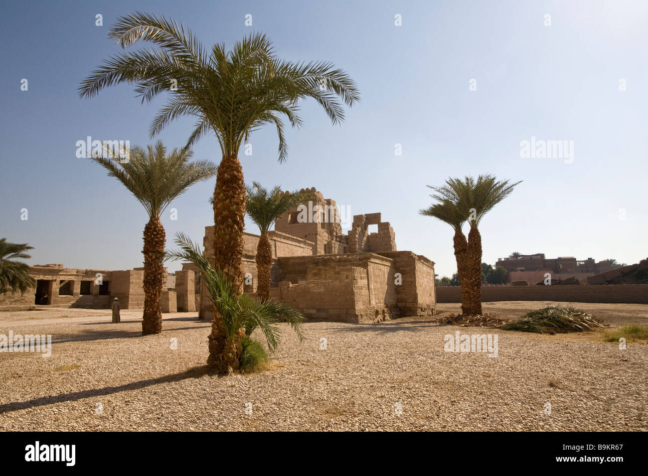 The Migdol, High Gate at the temple of Pharaoh Ramesses III, Medinet ...