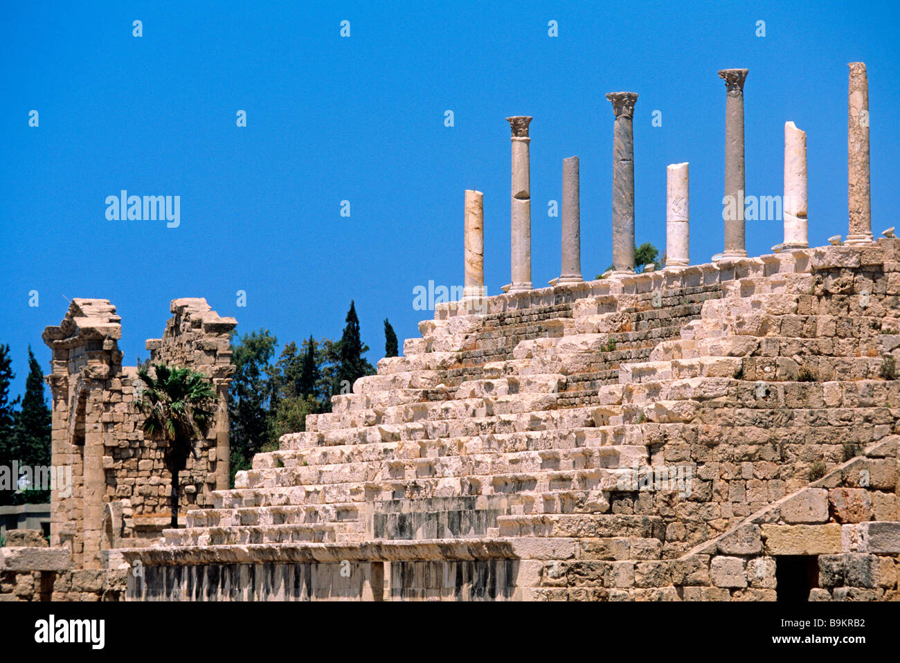 Lebanon, Tyr, archeological site classified as World Heritage by UNESCO ...