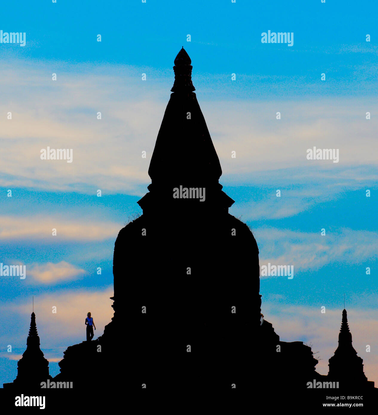 The temples of Bagan Stock Photo - Alamy