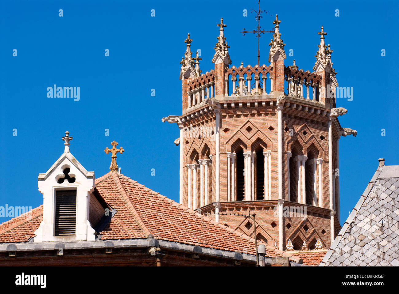 France, Ariege, Pamiers, Saint Antonin Cathedral Stock Photo - Alamy