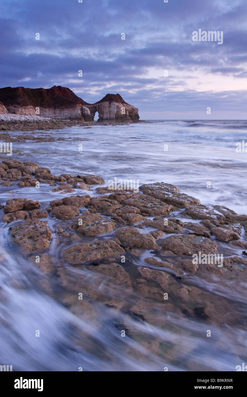 East coast east riding england flamborough coast coastal hi-res stock ...
