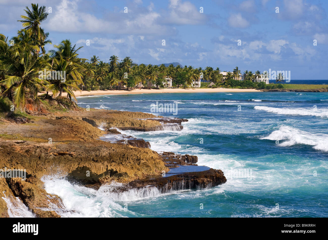Dominican Republic, Samana province, El Frances, coast Stock Photo - Alamy