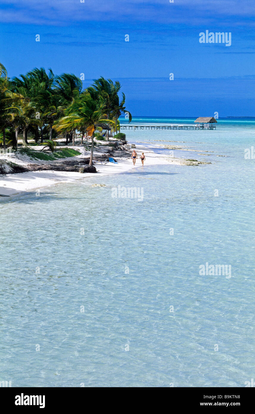 Cuba, Ciego de Ávila Province, Cayo Coco island, Cayo Guillermo beach ...